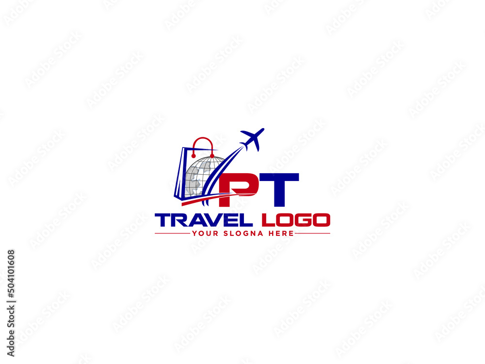 Colorful PT Logo Image, Letter Pt Logo Icon Vector Image Design For ...