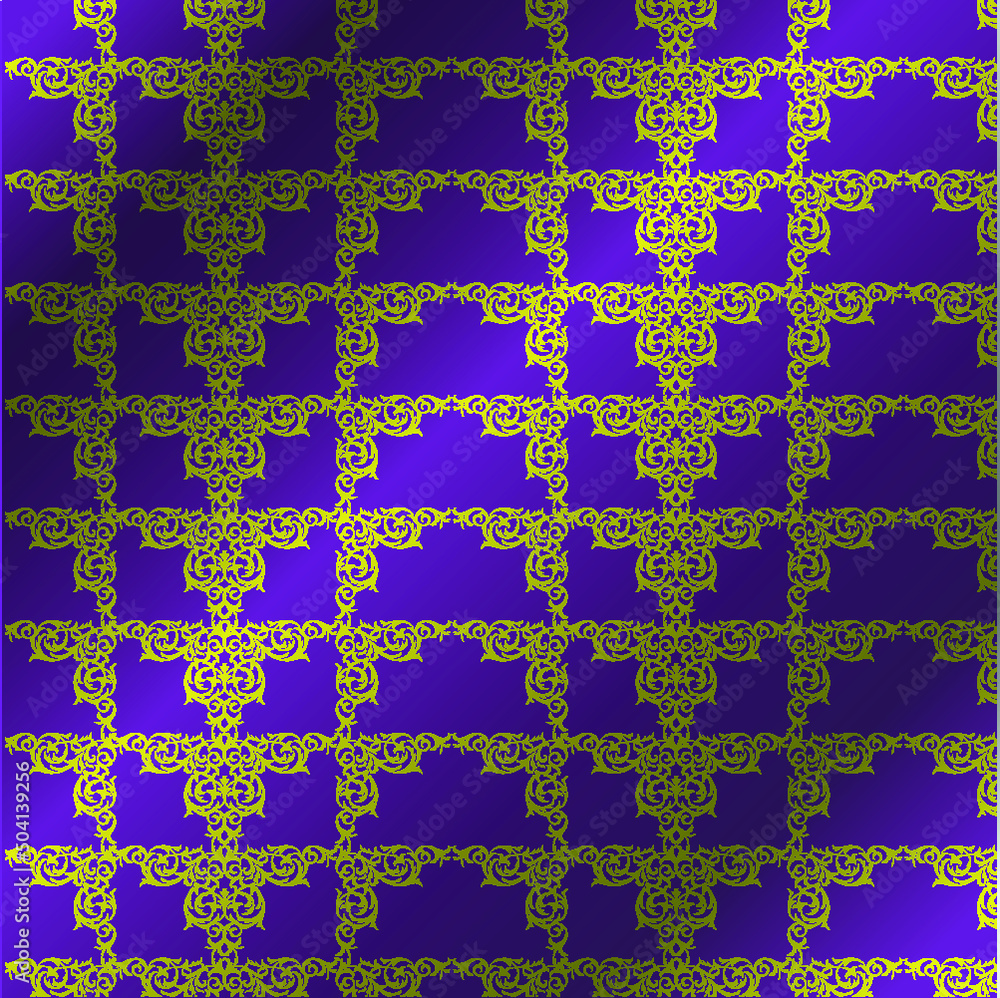 Royal vector textile on purple background, luxury purple royal ...