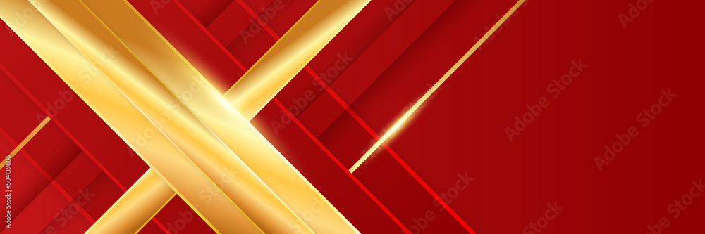 Abstract red and gold colorful light silver technology background ...