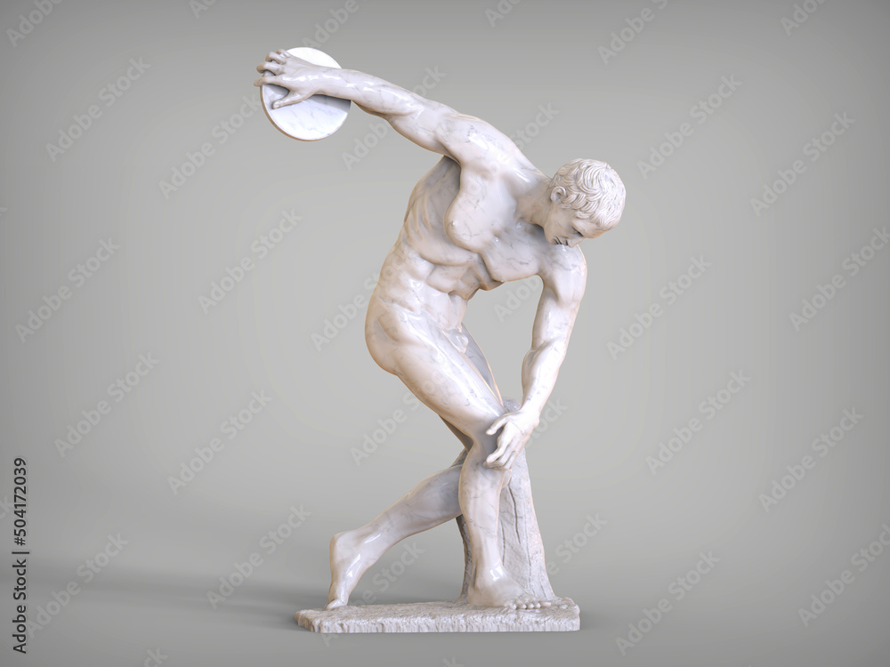 Poster Myron Discobolus sculpture – Wall Art | UkPosters