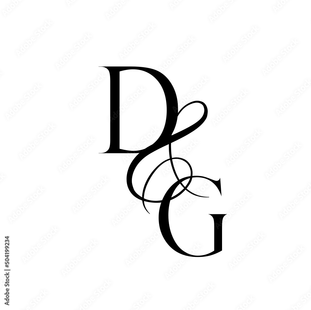 gd, dg, monogram logo. Calligraphic signature icon. Wedding Logo ... gd, dg, monogram logo. Calligraphic signature icon. Wedding Logo ...