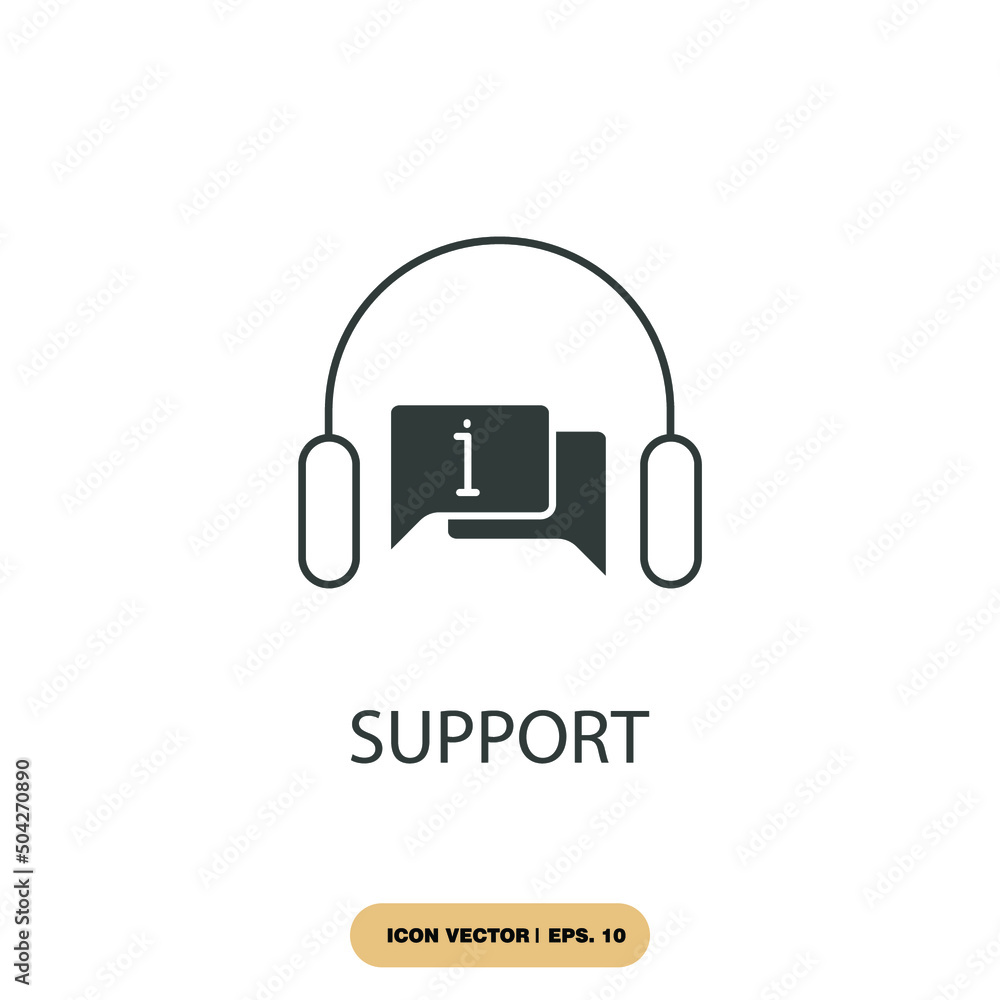 support icons symbol vector elements for infographic web Stock Vector ...