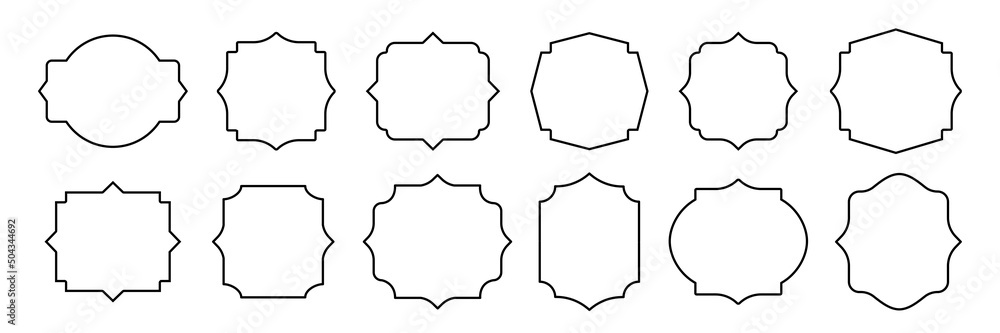 Simple Vintage Frame Clipart