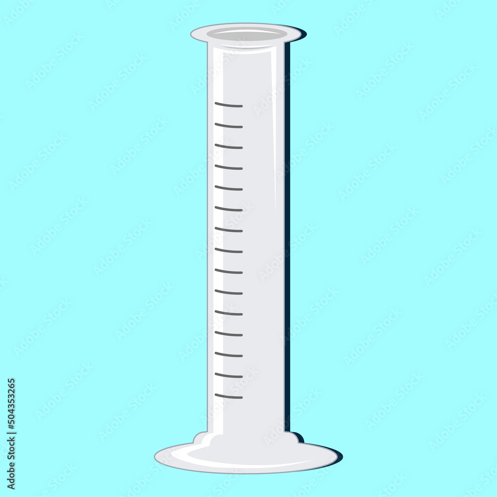Cartoon Graduated Cylinder