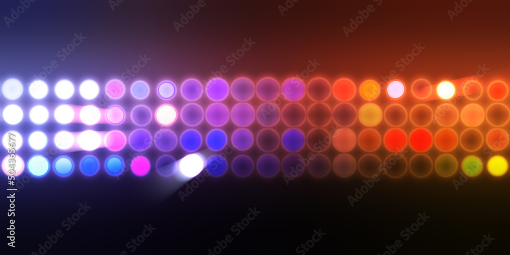 Glowing pattern wallpaper. Glamour background of colorful lights with ...