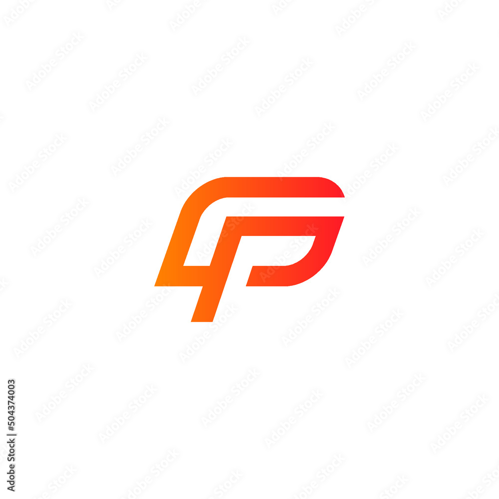 GP Logo Symbol suitable for your business logo Stock Vector | Adobe Stock
