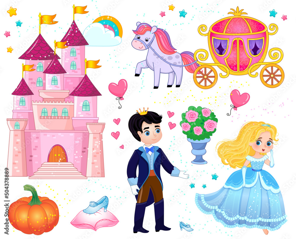 Fairy Tale Princess And Prince