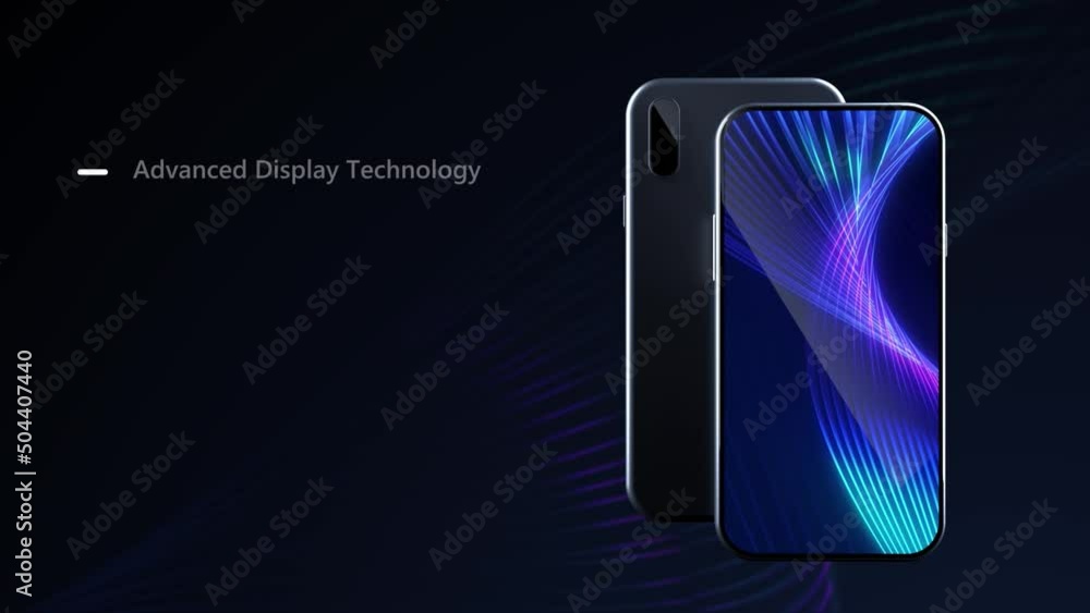 New Smartphone Presentation Mock-up with a Demo of a Generic Mobile ...