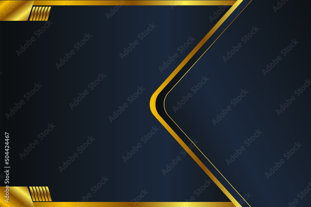 Beautiful modern luxury black gold wallpaper background vector ...