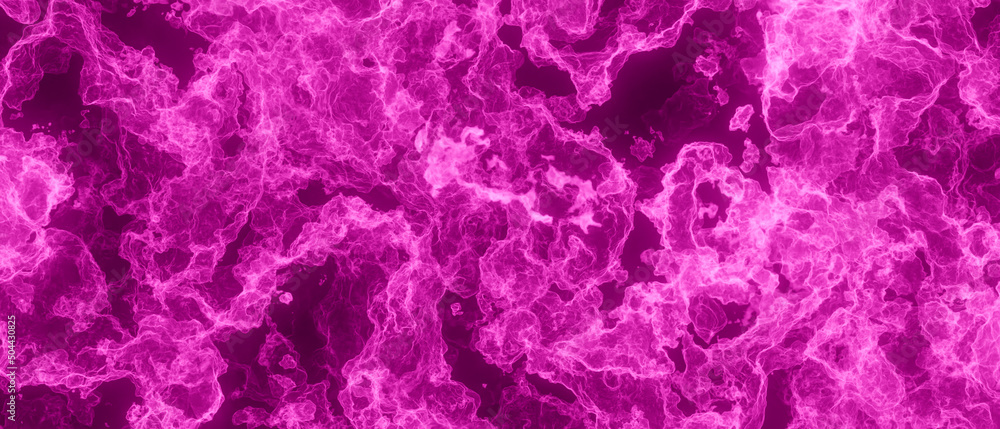 Pink Clouds space background. 3d rendering Stock Illustration | Adobe Stock