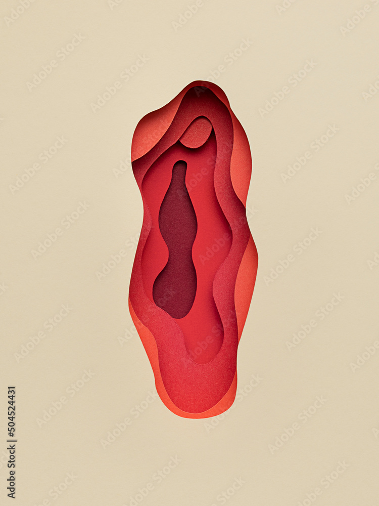 Vagina shape Stock Photo | Adobe Stock