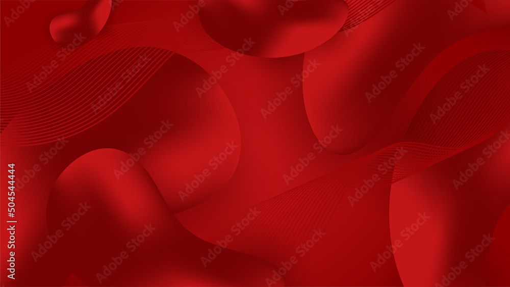 Red gradient blue box rectangle abstract background vector presentation ...