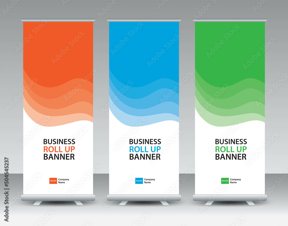 Business Roll Up banner design, Roll Up Banner template, Sale banner ...