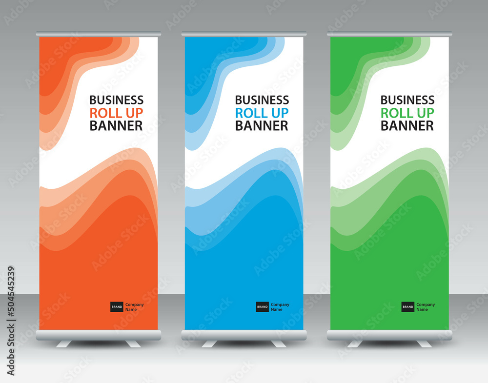 Business Roll Up banner design, Roll Up Banner template, Sale banner ...