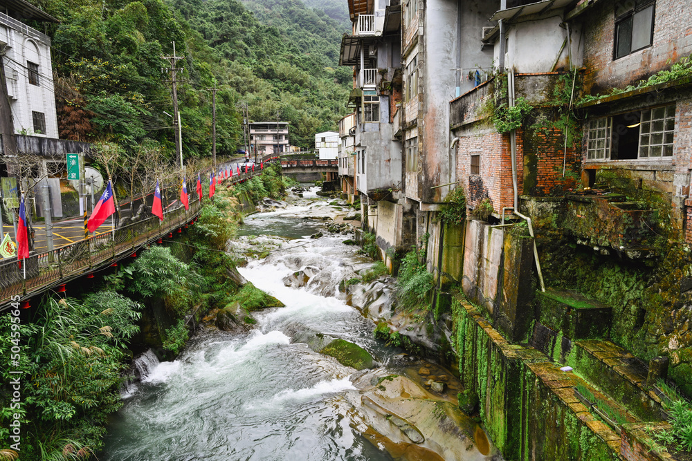 Foto de Shiding, Taiwn- December 20, 2020 - The famous Shiding old ...