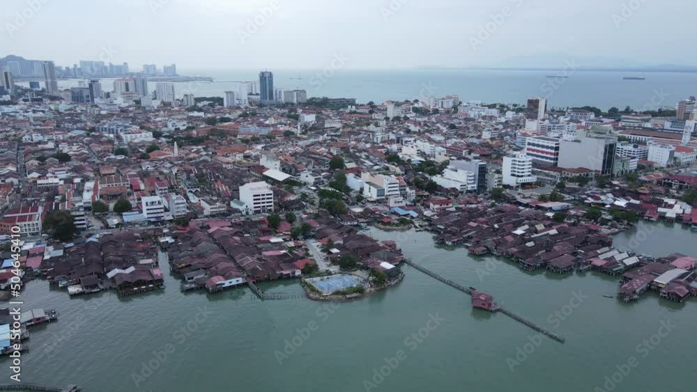 Georgetown, Penang Malaysia - May 13, 2022: The Clan Jetties of ...