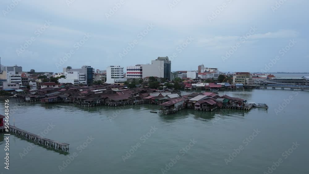 Georgetown, Penang Malaysia - May 13, 2022: The Clan Jetties of ...
