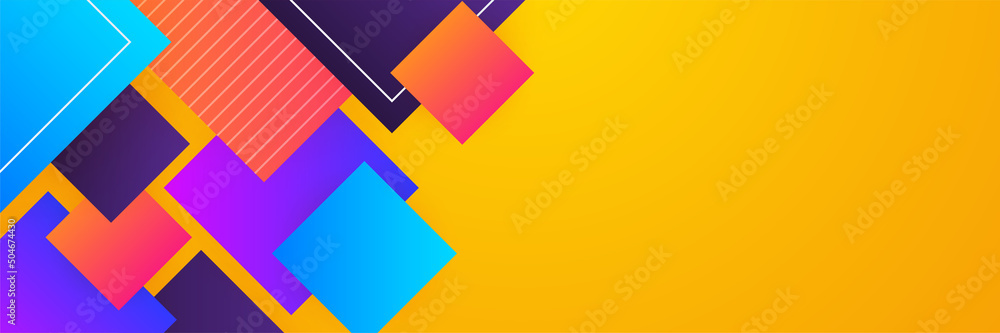 Abstract colourful colorful banner vector technology background, for ...