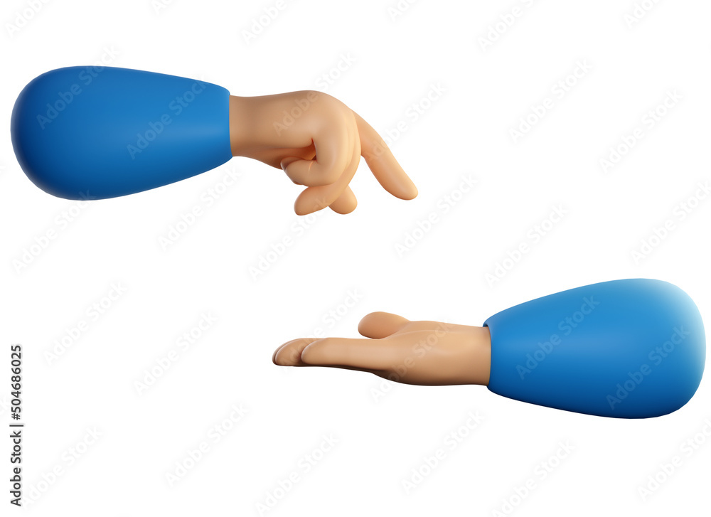 Human hand in holding and giving gesture. Welcome, meeting, business ...