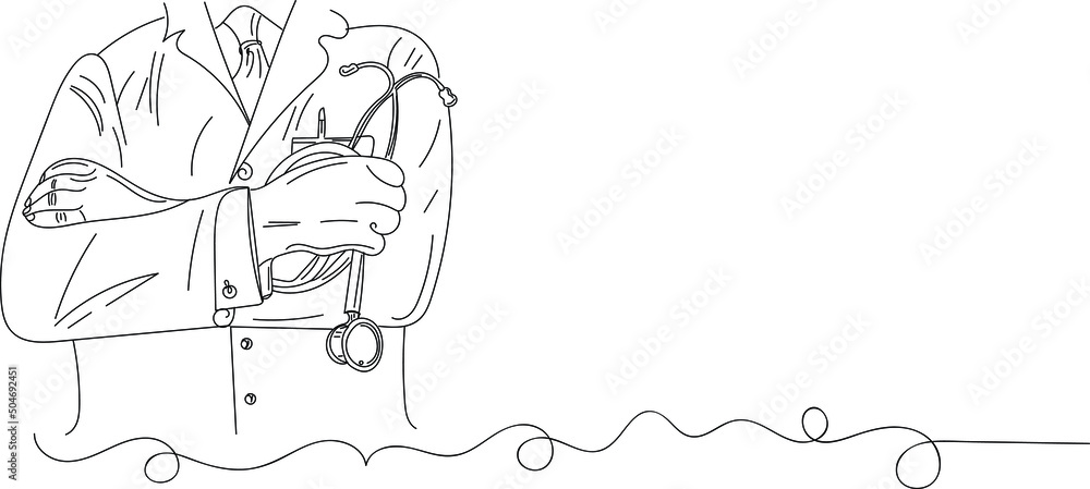 Doctor logo, Medical sketch drawing, Outline sketch drawing of doctor ...