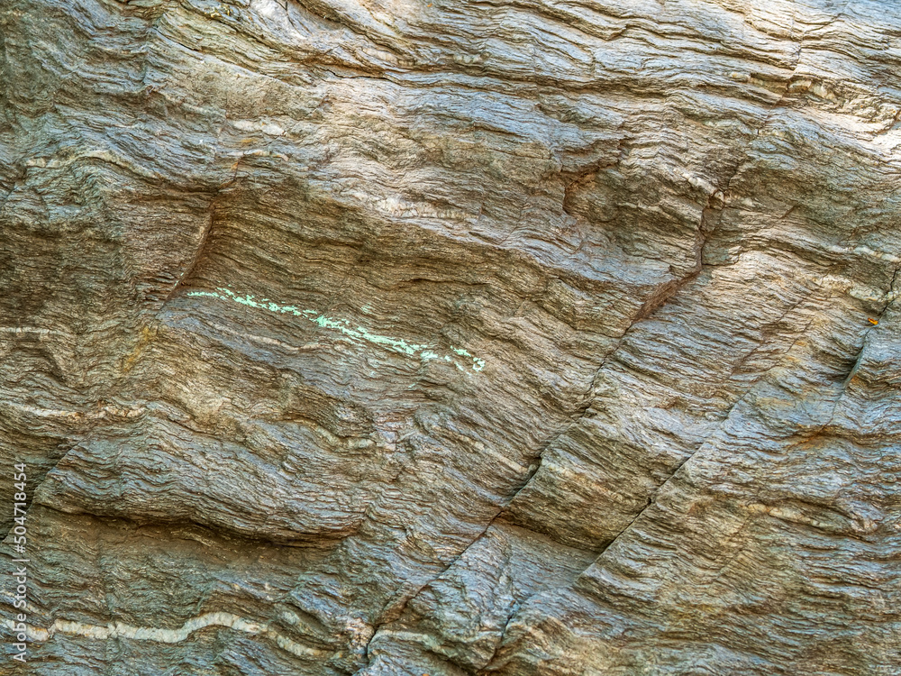 Slab of the natural ore stone. Texture of mineral, actual pattern ...