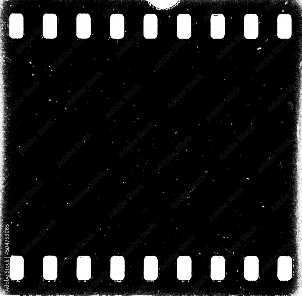 negative film texture with a transparent background Stock Illustration ...