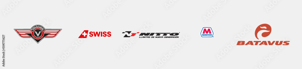 Nitto Tires Logo, Vulcan Classic Logo, Batavus Logo, Batavus Logo ...