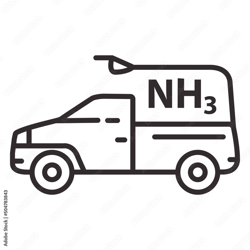 Ammoniac gas fuel car.Transport uses NH3. Automobiles with ammoniac ...