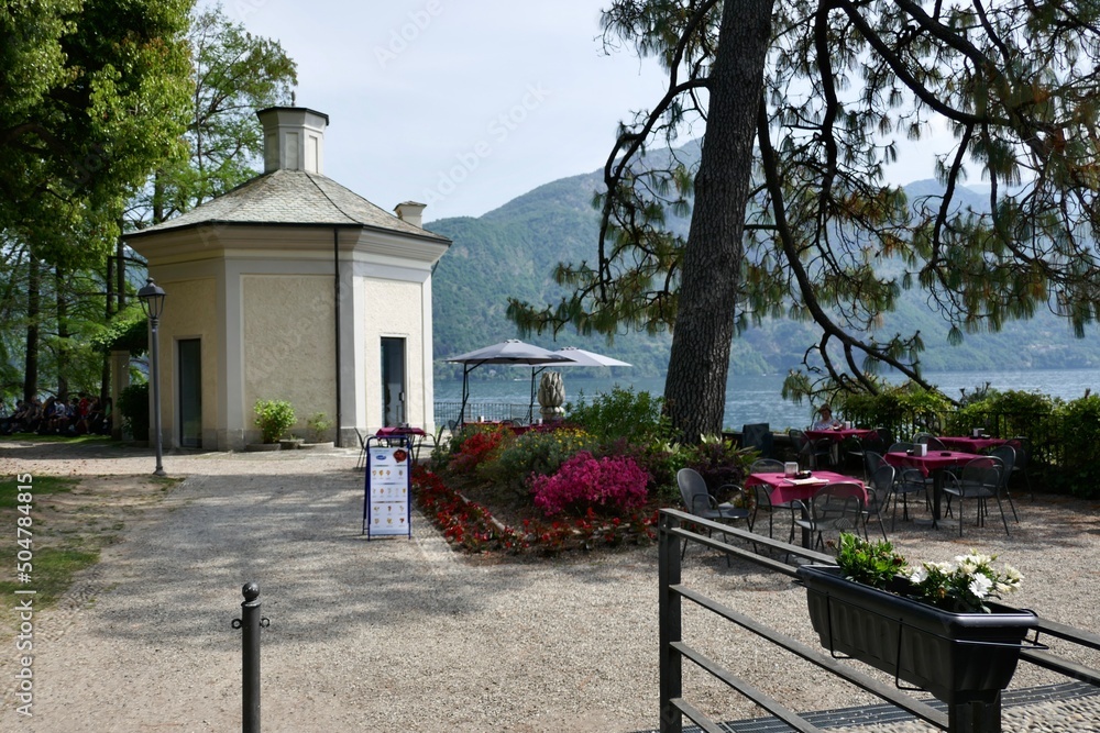 Parco Tercio Olivelli, Tremezzo, Lake Como, Italy Stock Photo | Adobe Stock