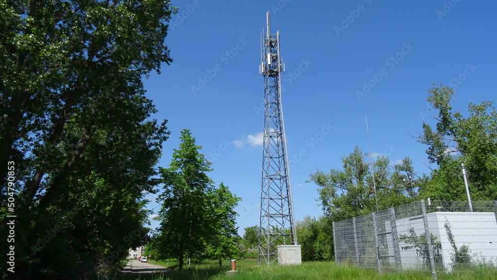 funkmast, antenne, funk, mast, kommunikation Stock Photo | Adobe Stock