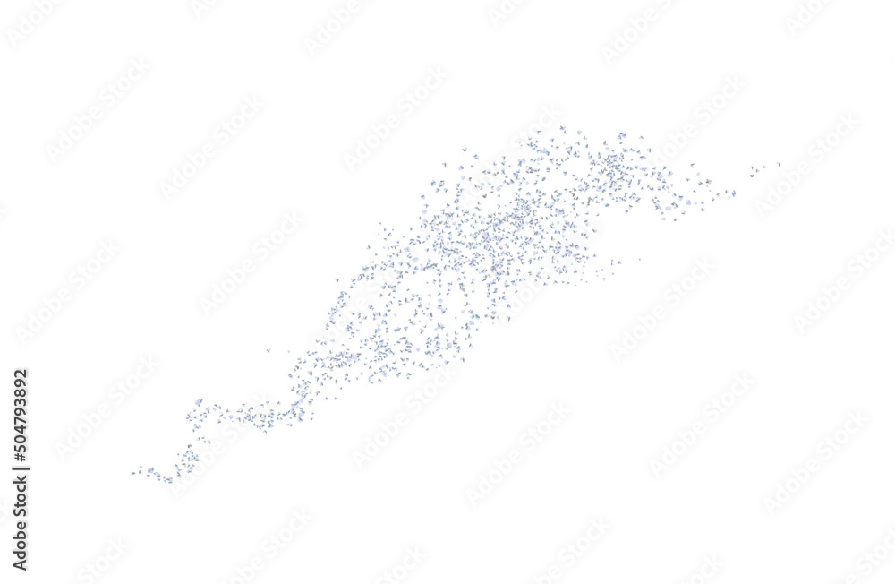 Sprinkled silver texture with crumbs. Background silverish dust. Vector ...