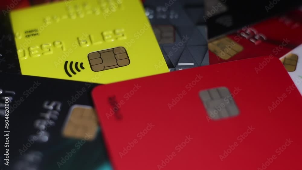 macro plastic credit cards for investments with an electronic money ...