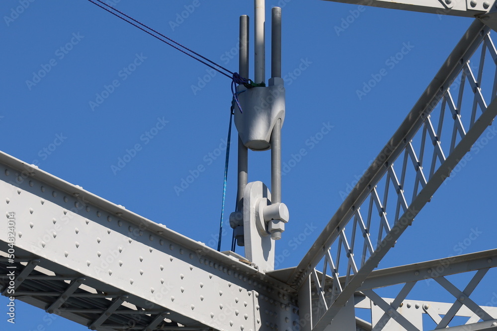 Engineering architectural metal structure of movable threaded fastening ...