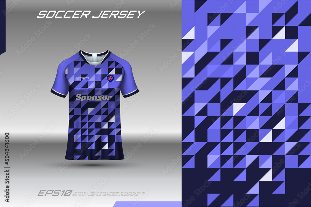 Vetor de Sports jersey and t-shirt template sports jersey design vector ...