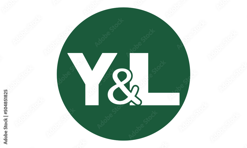 YL and logo design vector template | monogram logo | abstract logo ...
