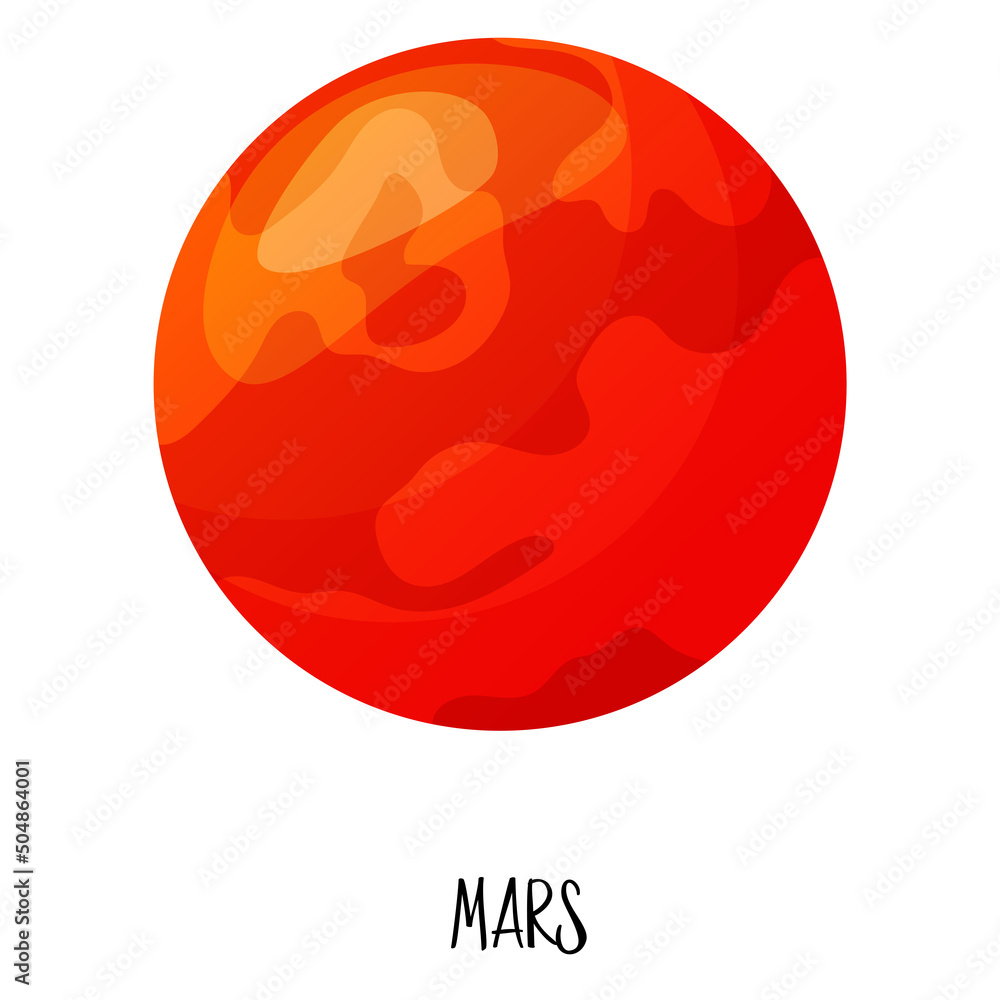 Planet Solar System Earth Mars Jupiter Illustrations Vector Graphic planet-solar-system-earth-mars-jupiter-illustrations-vector-graphic