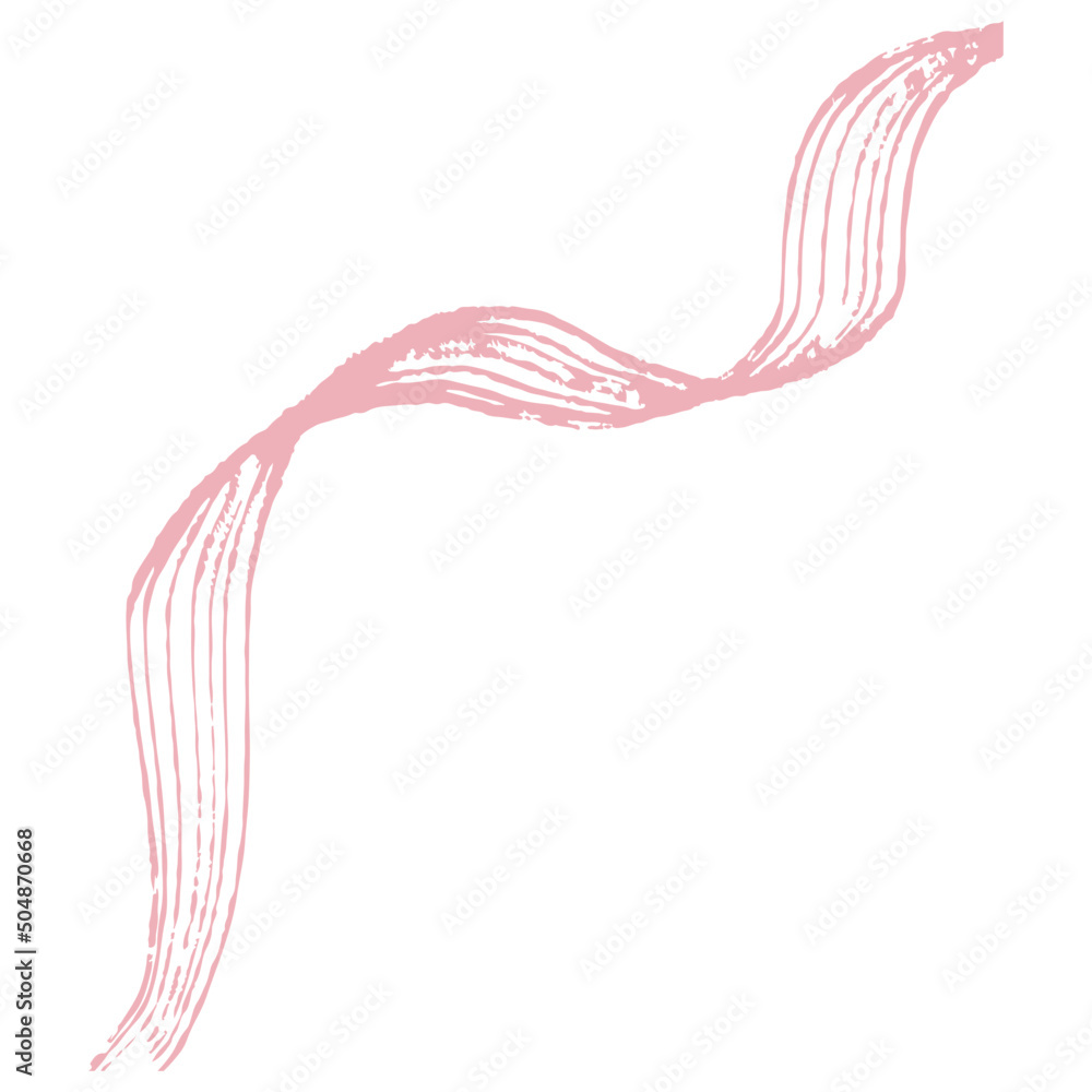 Pastel Brush Stroke Illustration Stock Vector Adobe Stock