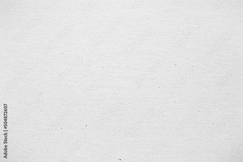 Sheet of white paper. Background with paper texture. Close-up top view ...