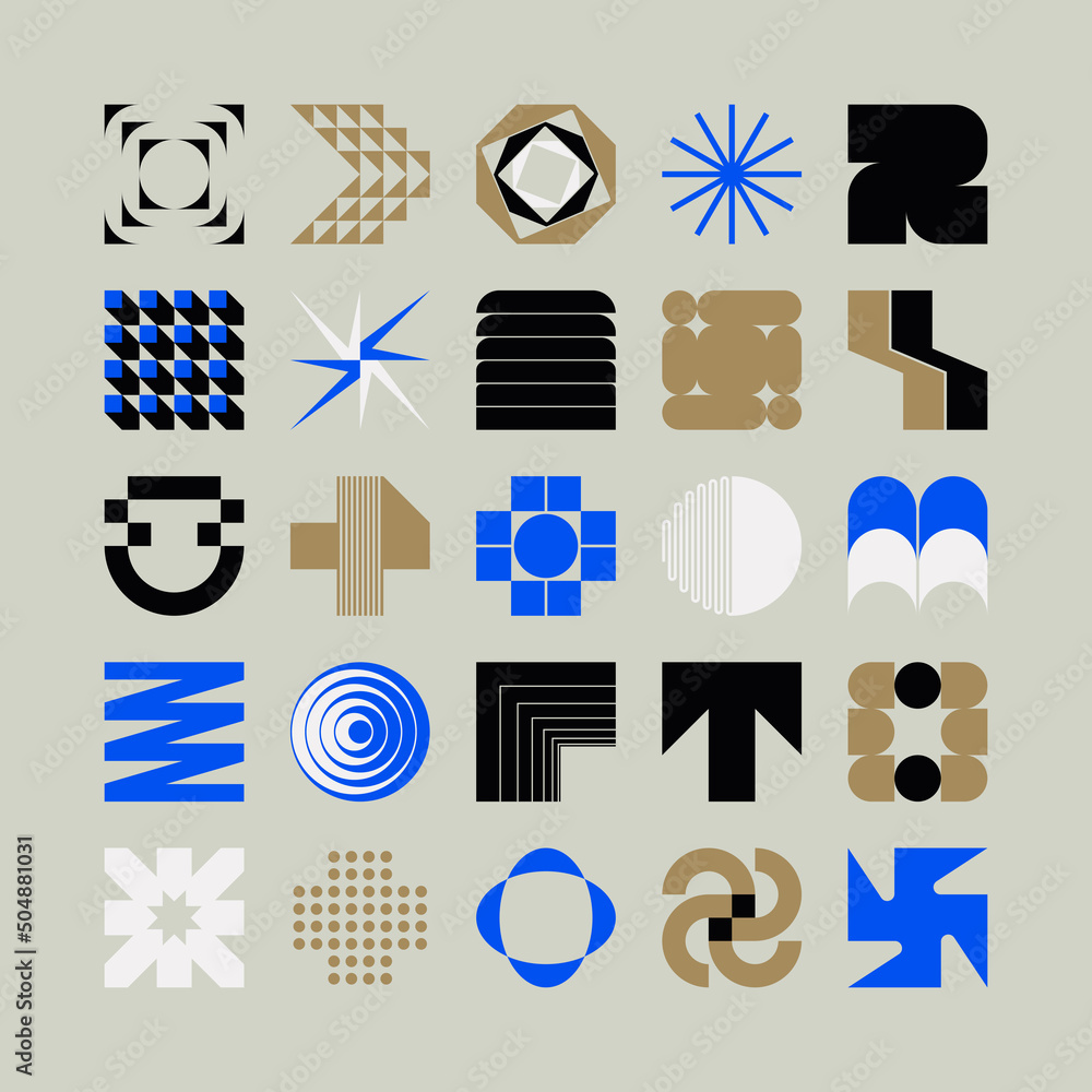 Abstract Shapes Logo