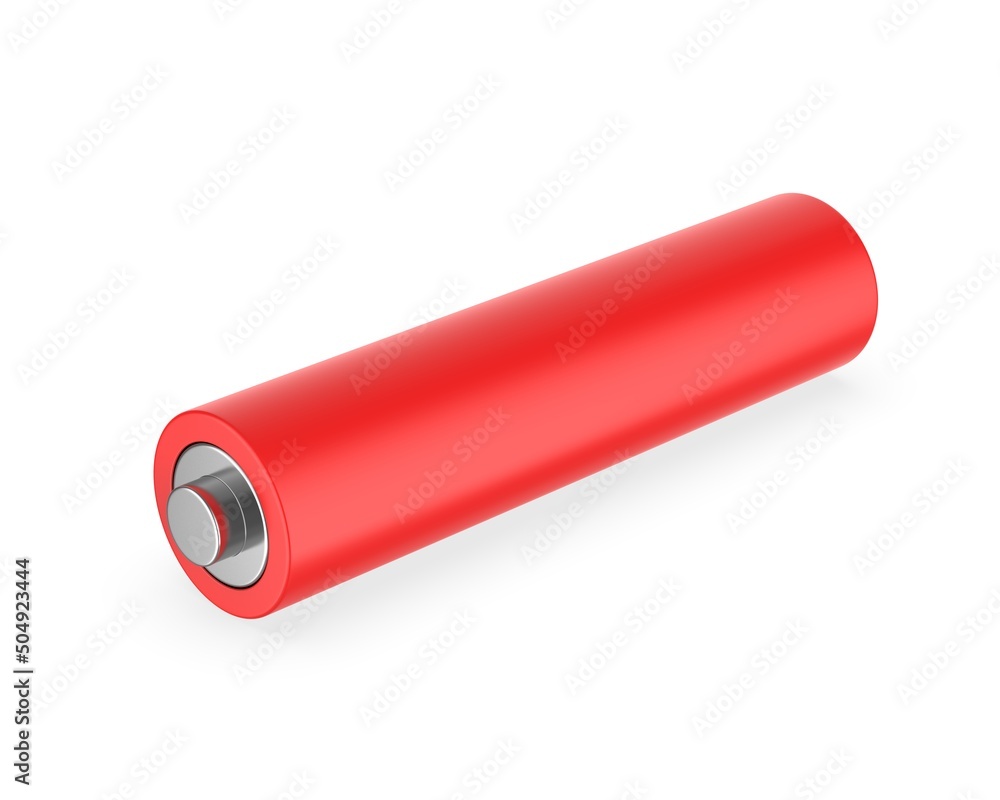 Blank AA battery template for mockup and branding design presentation ...