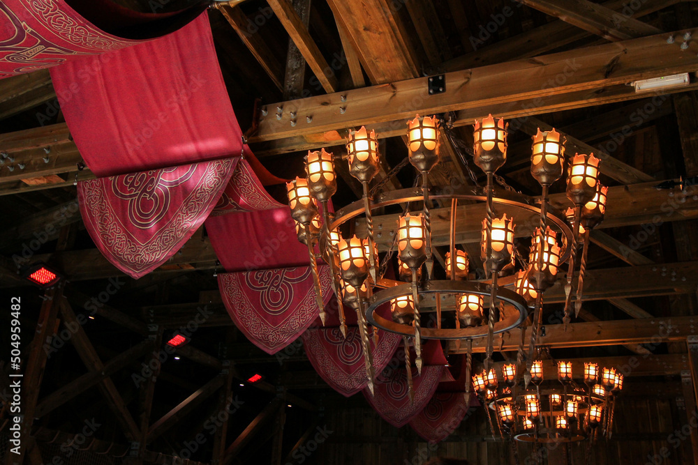 Kaatsheuvel, The Netherlands - June 22, 2014 : Medieval style ...