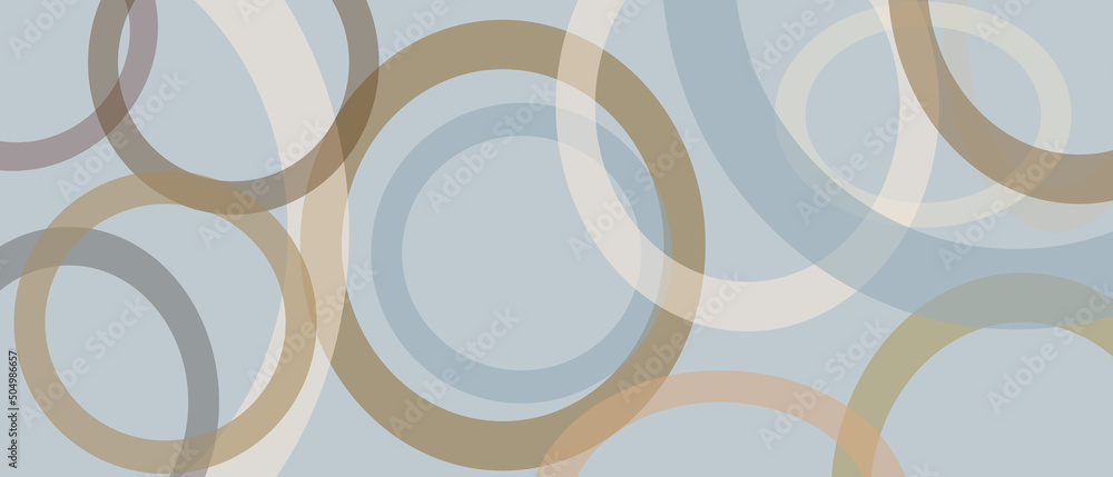 Background with circular circle shapes and other geometric shapes for a ...