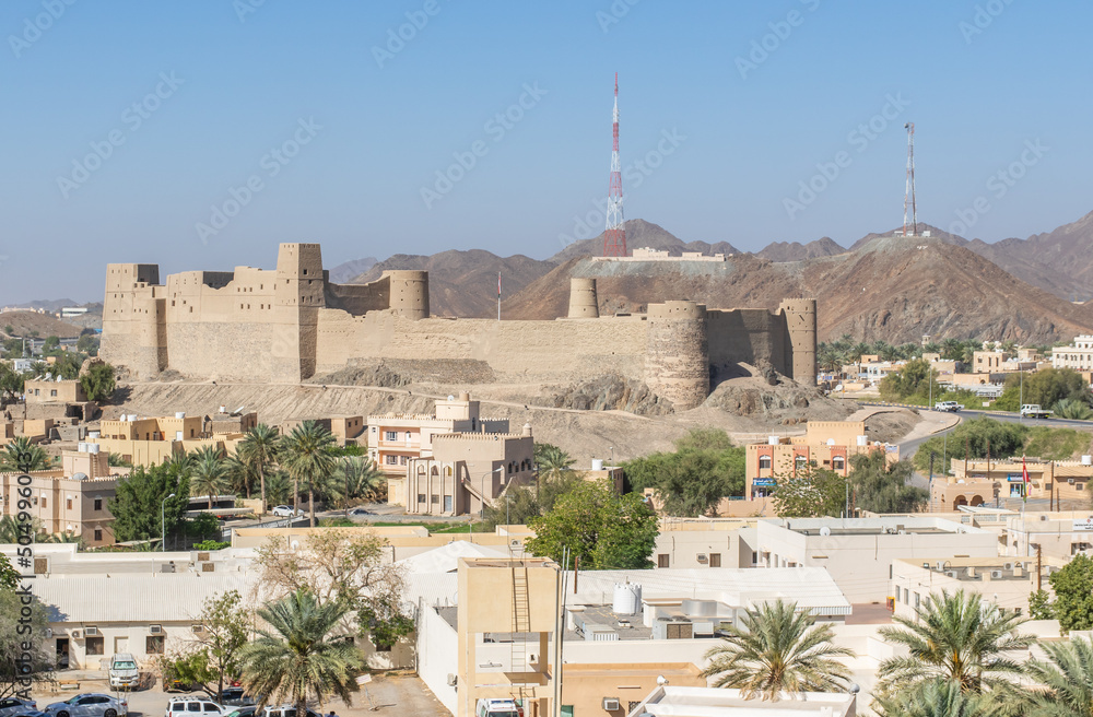 Bahla, Oman - home of the Bahla Fort, a 13th century castle and a UNESCO world heritage site ...
