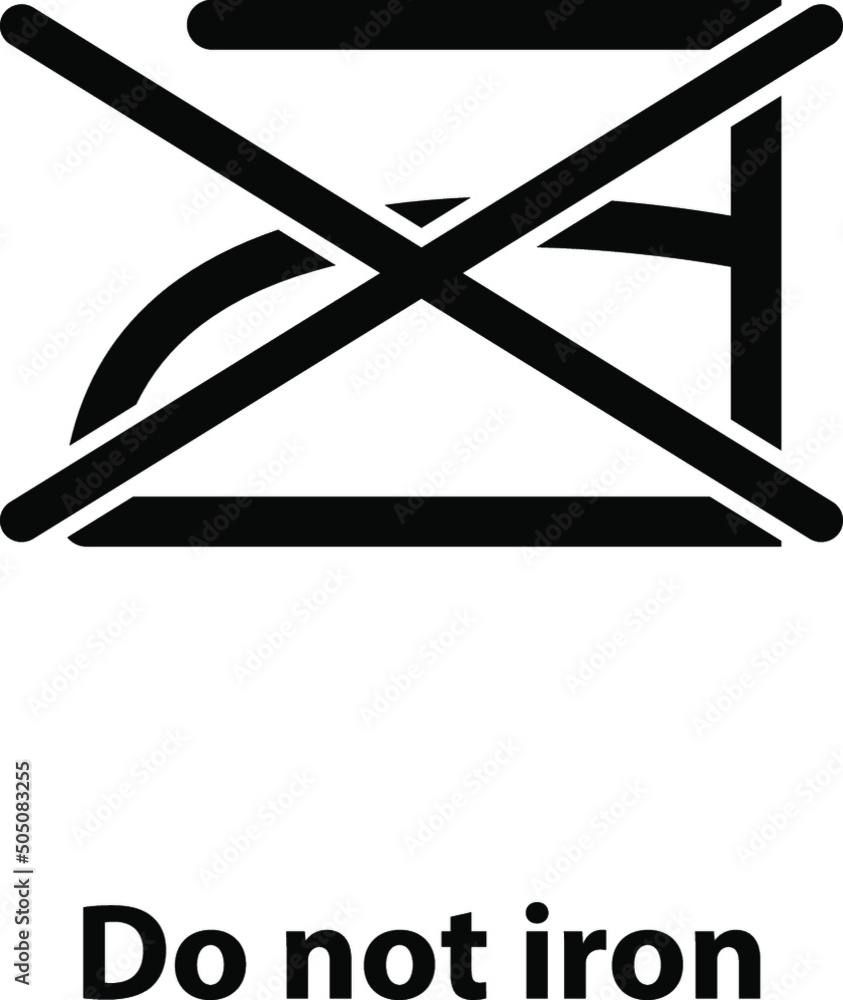 LAUNDRY SYMBOL. CARE SYMBOLS. VECTOR WASH SIGNS Stock Vector | Adobe Stock