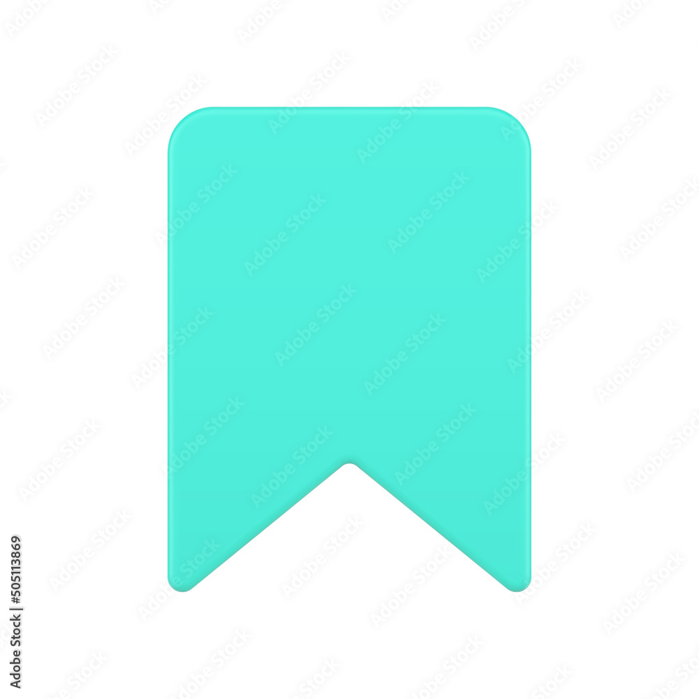 Vertical green glossy bookmark rate navigational label template ...