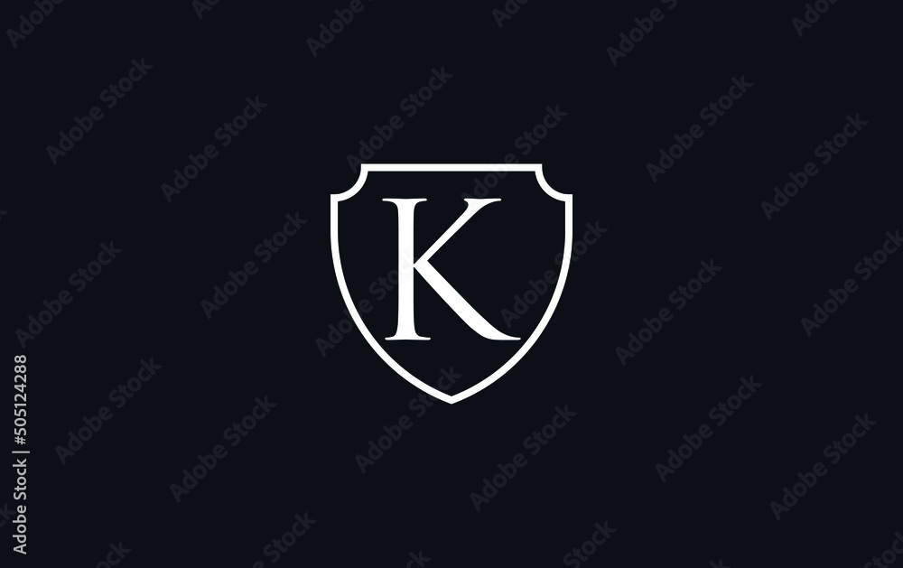 Shield Security and Protection logo design vector with the letter and ...