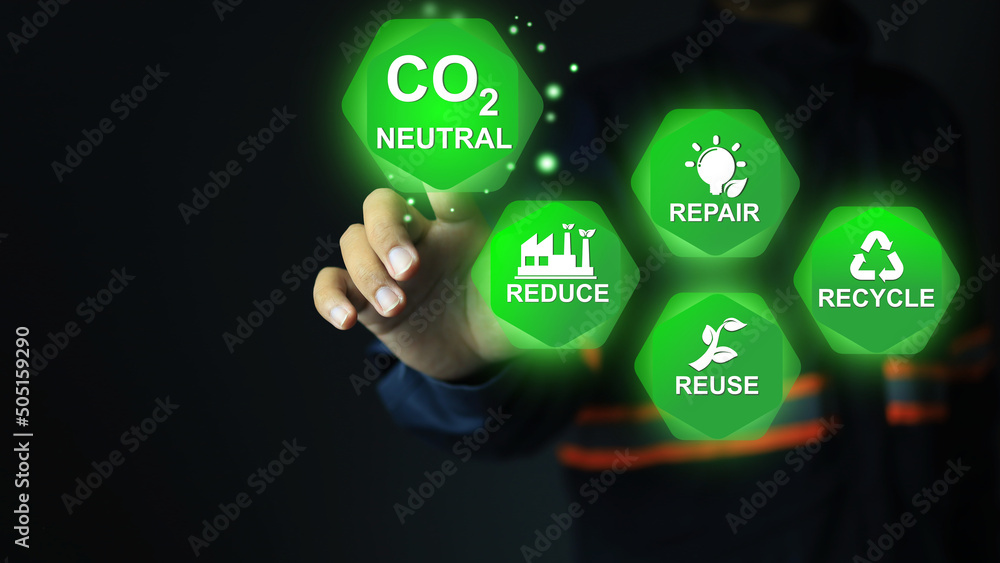 Foto de Factory engineers or auditors reach out to touch click activate ...