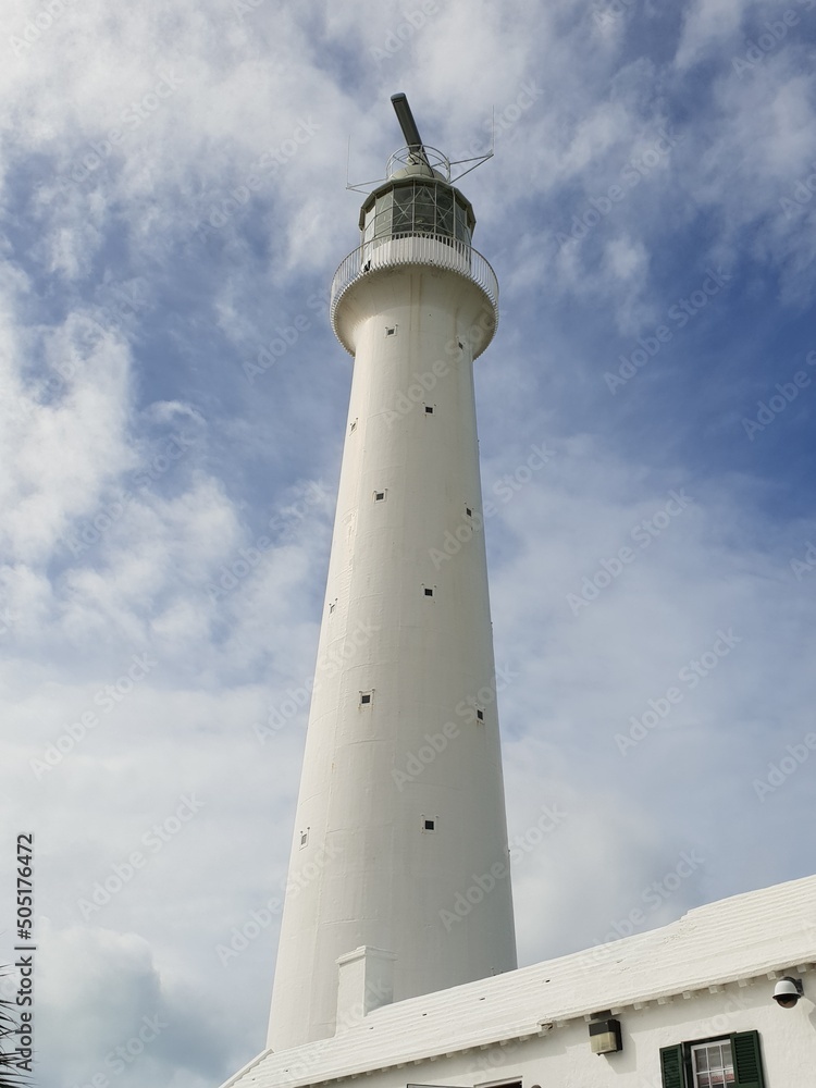 Gibbs hill lighthouse on Grand Bermuda is the oldest cast iron ...