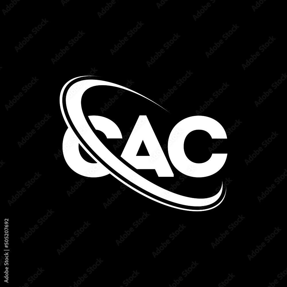 Vettoriale Stock CAC logo. CAC letter. CAC letter logo design ...