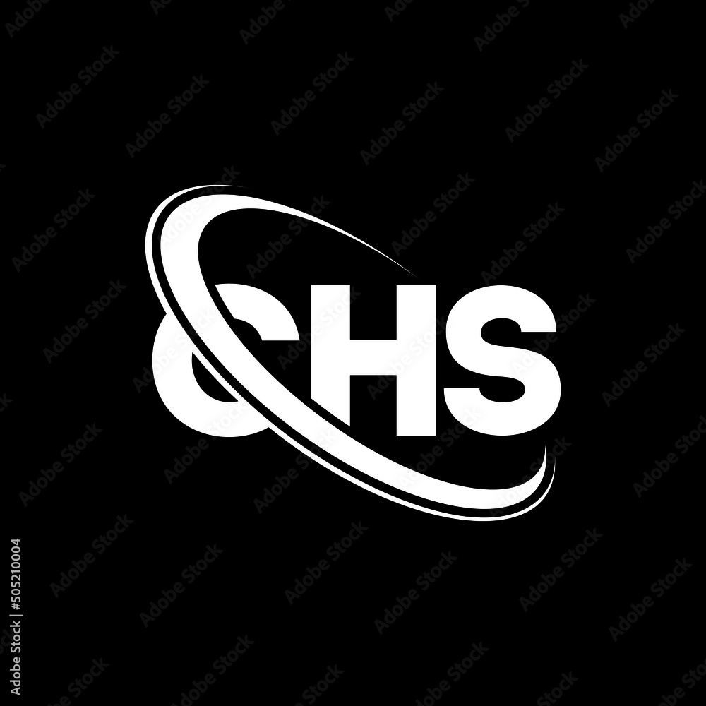 CHS logo. CHS letter. CHS letter logo design. Initials CHS logo linked ...